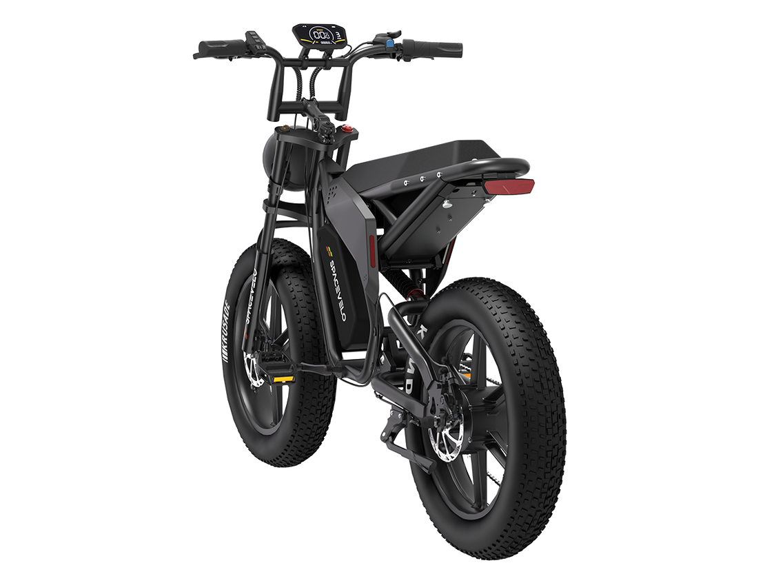 Best hundred miles ebike | Fat tire 750W Electric Bike | Spacevelo ...